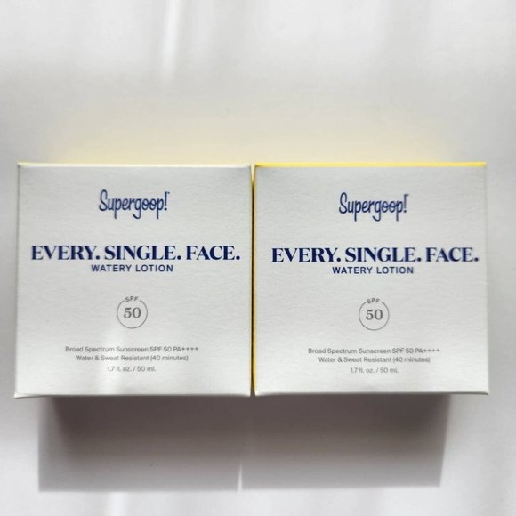 Supergoop! | Skincare | 2 Pack Supergoop Everysingleface Watery Lotion ...